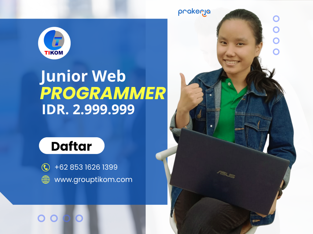 Junior Web Programmer - KURSUS ONLINE